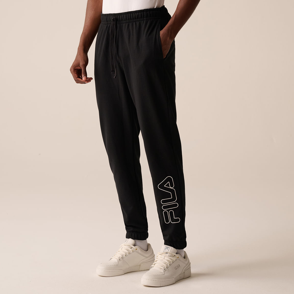 PANTALON HOMBRE FILA BASIC OUTLINE LIGHT - Pantalones - FILA